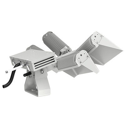 RGB LED Parking Lot Flood Lights DMX Control 10KV Current Surge